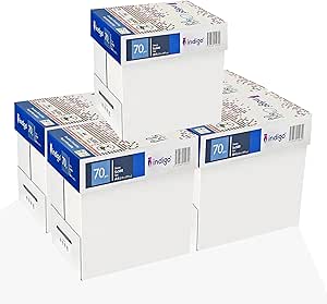 indigo Excellent Copy Paper A4 White Box of 5 Reams - Bright White ...
