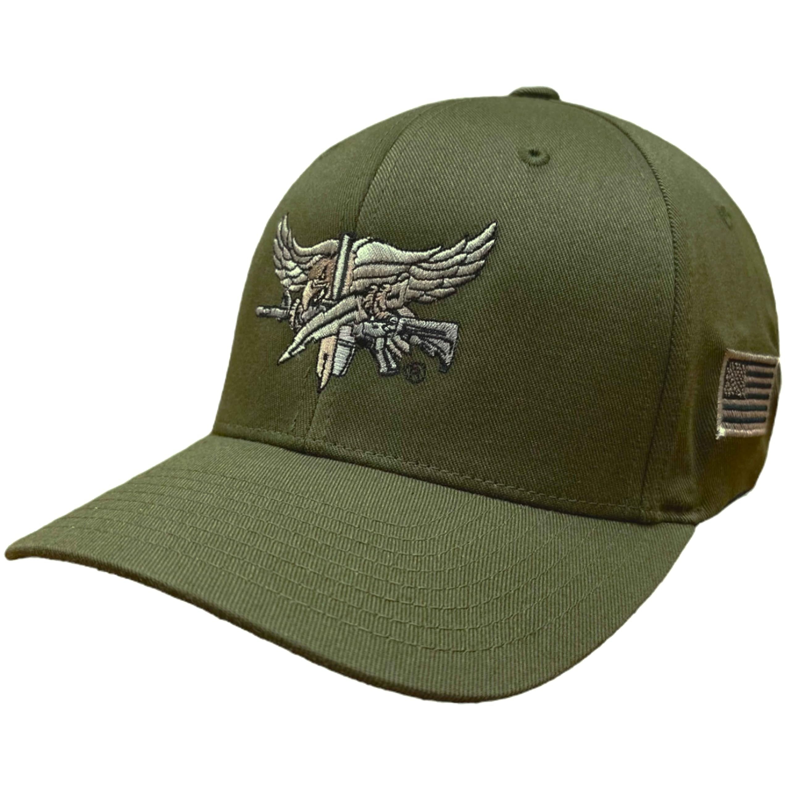 Amazon.com: Baseball Hat with SWAT Operator Insignia - OD Green L/XL ...