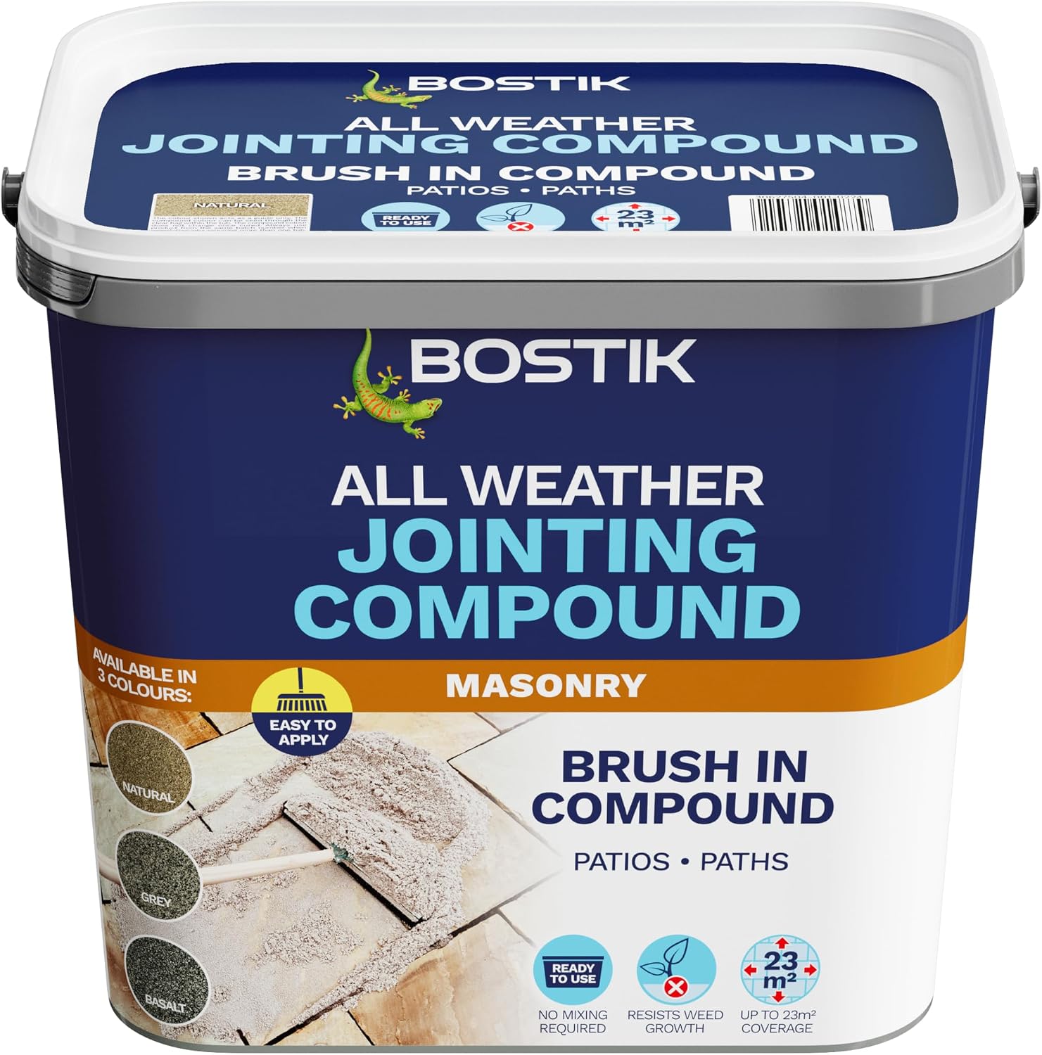 Bostik All Weather Jointing Compound Natural - 15kg - Path & Patio ...