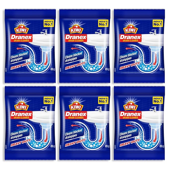 Dranex Drain Cleaner 50g*6N : Amazon.in: Home & Kitchen