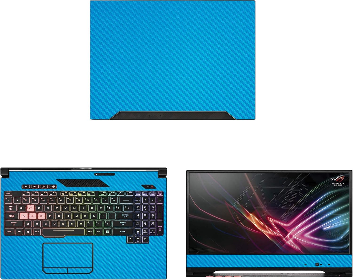 Amazon.com: Decalrus - Protective Decal for Asus ROG Strix Scar II ...