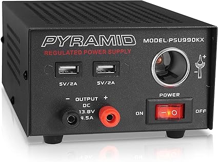 Amazon.com: Pyramid Universal Compact Bench Power Supply - 7 Amp ...