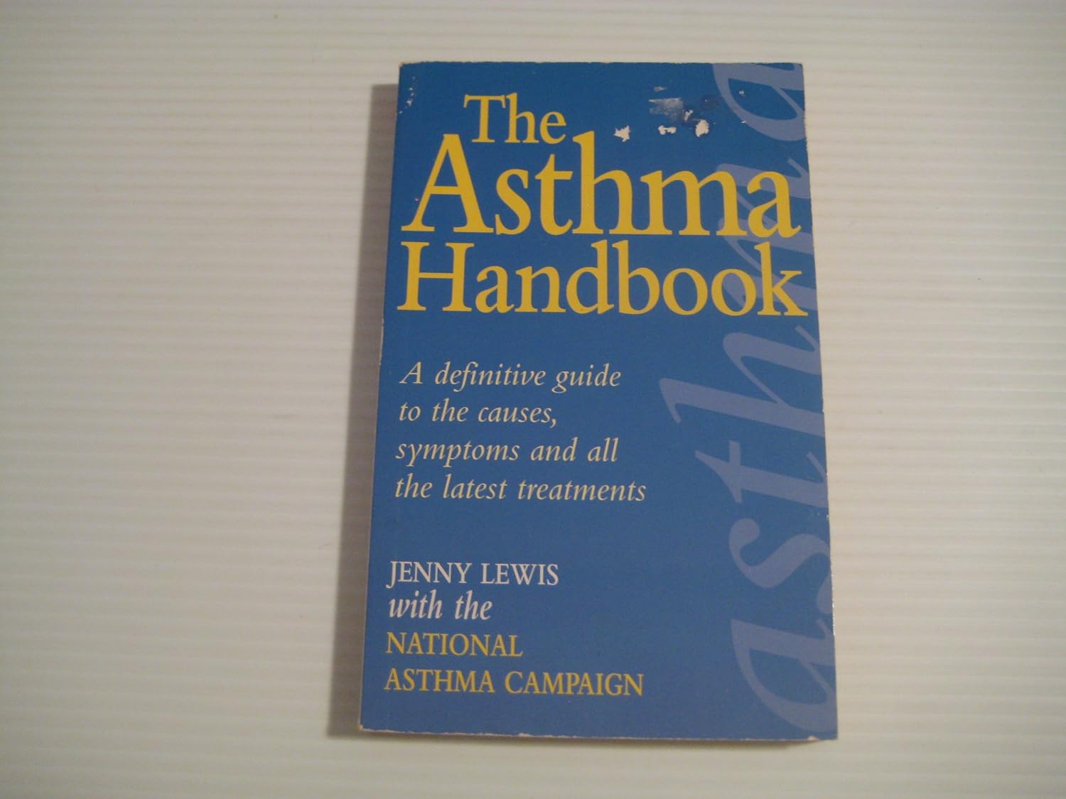 The Asthma Handbook: Lewis, Jenny: 9780091806736: Amazon.com: Books