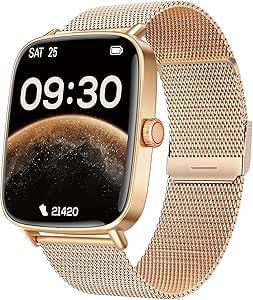 TOOBUR Smart Watch for Women, Android and iOS Phones Compatible ...