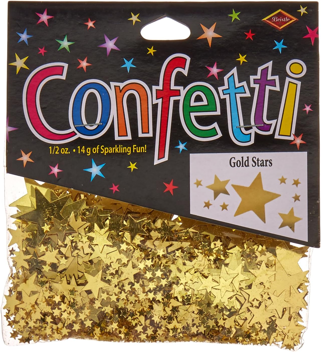 Amazon.com: Beistle Gold Stars Confetti : Home & Kitchen
