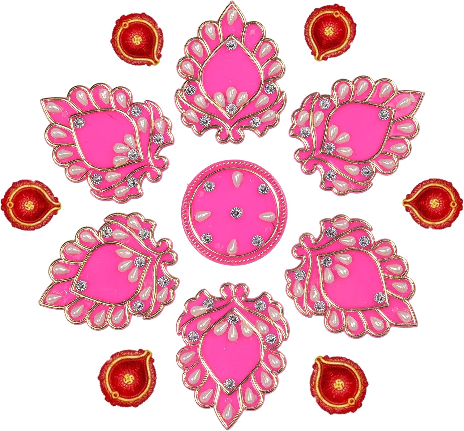 Amazon.com: AMBA HANDICRAFT Rangoli/home decor/Diwali/gift for home ...
