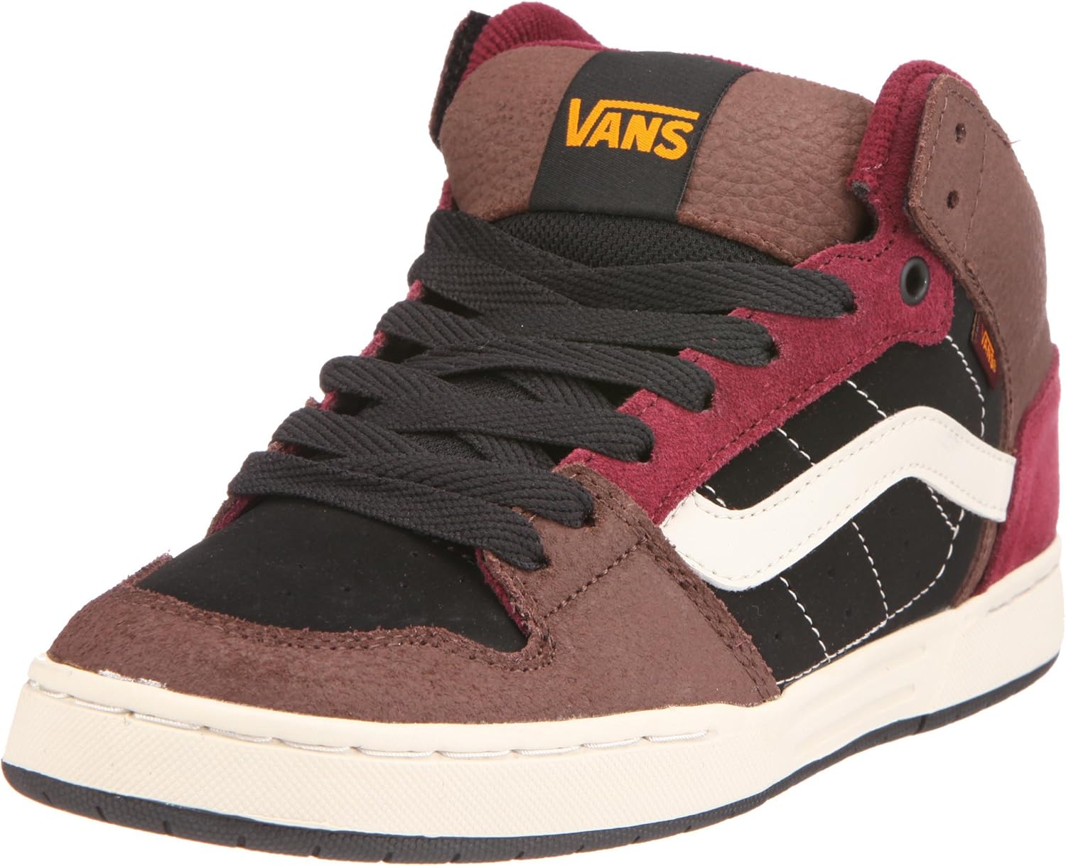 Vans VIPA1KD Skink Mid, Men's Trainers - Black/Brown/Red, 42 EU: Amazon ...