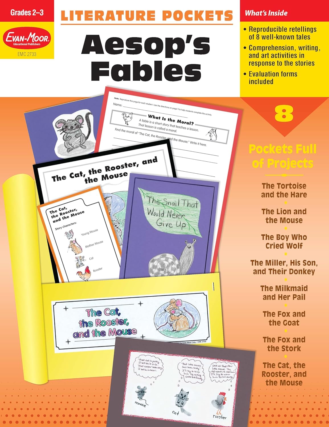 Amazon.com: Literature Pockets, Aesop's Fables, Grades 2-3: ...