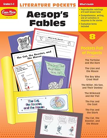 Amazon.com: Literature Pockets, Aesop's Fables, Grades 2-3: ...