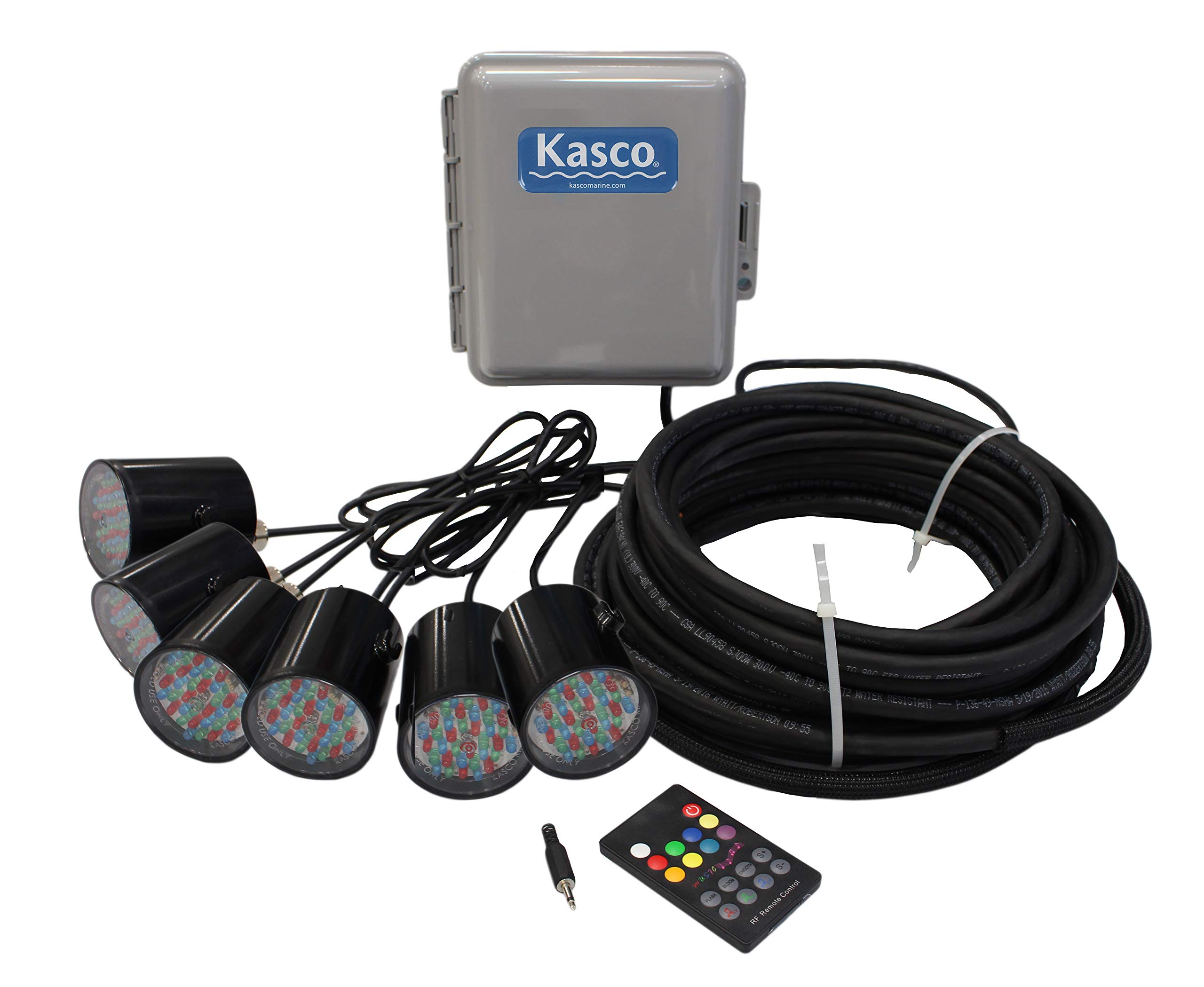 Snapklik.com : Kasco RGB LED Lighting 6 Fixtures For 2-3 HP Units Runs ...