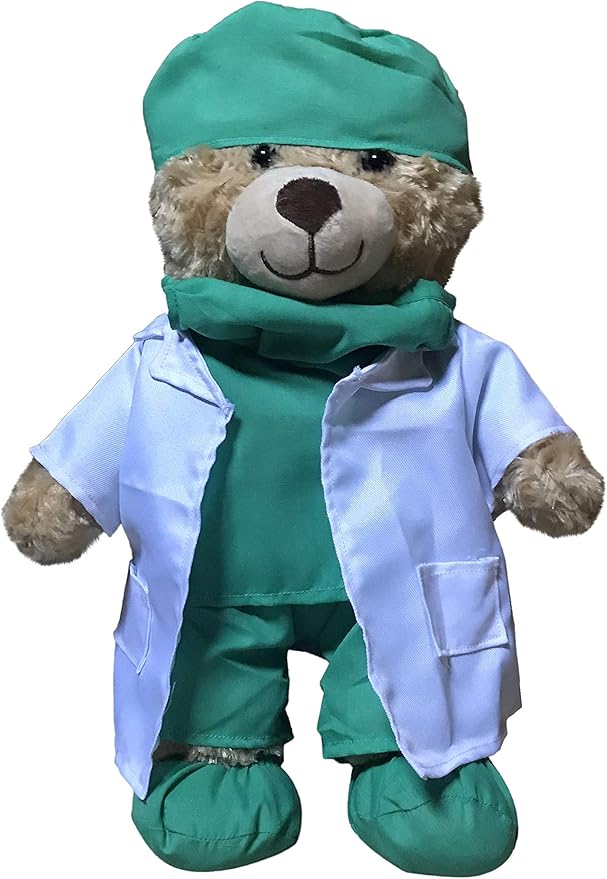 Amazon.com: Doctor Cuddles Teddy Bear by ZZZ Bears, Gift for Kids ...