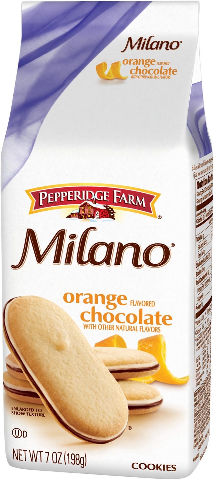Amazon.com: Pepperidge Farm Milano Orange Flavored Chocolate Cookies 7 ...