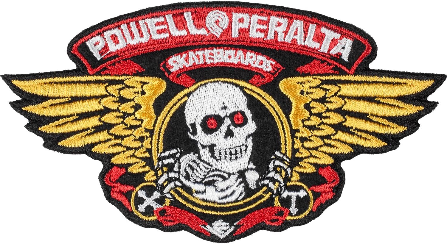 Amazon.com: Powell Peralta Winged Ripper 5" Patch : Clothing, Shoes ...