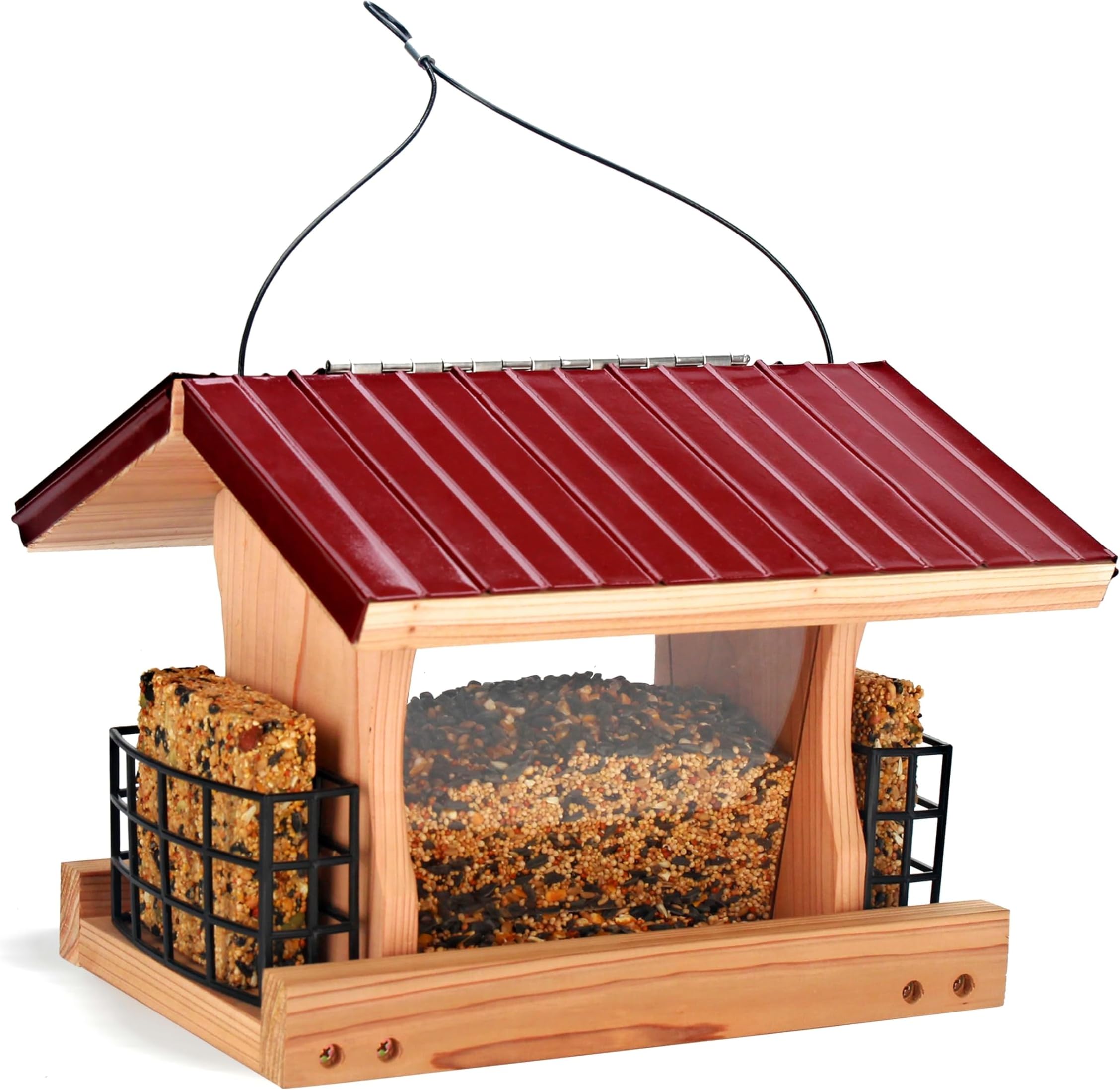 Amazon.com : Alaskan Western Red Cedar Ranch Bird Feeder Kit to Build ...