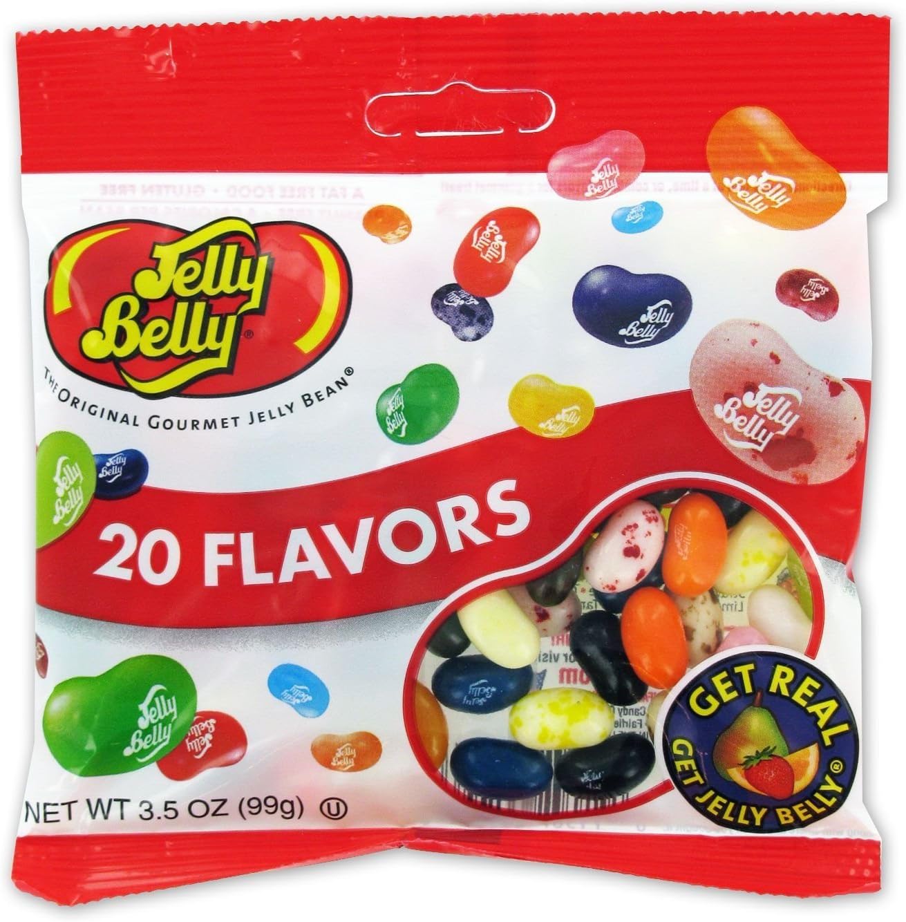 Amazon Jelly Belly Jelly Beans 20 Flavors 3 5 Oz 12 Pack