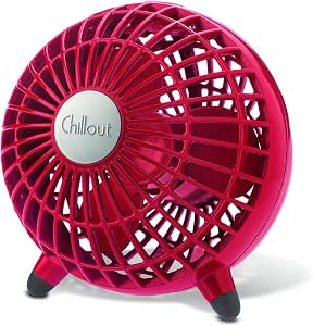Amazon.com: Kaz Chillout USB Fan, Red : Electronics