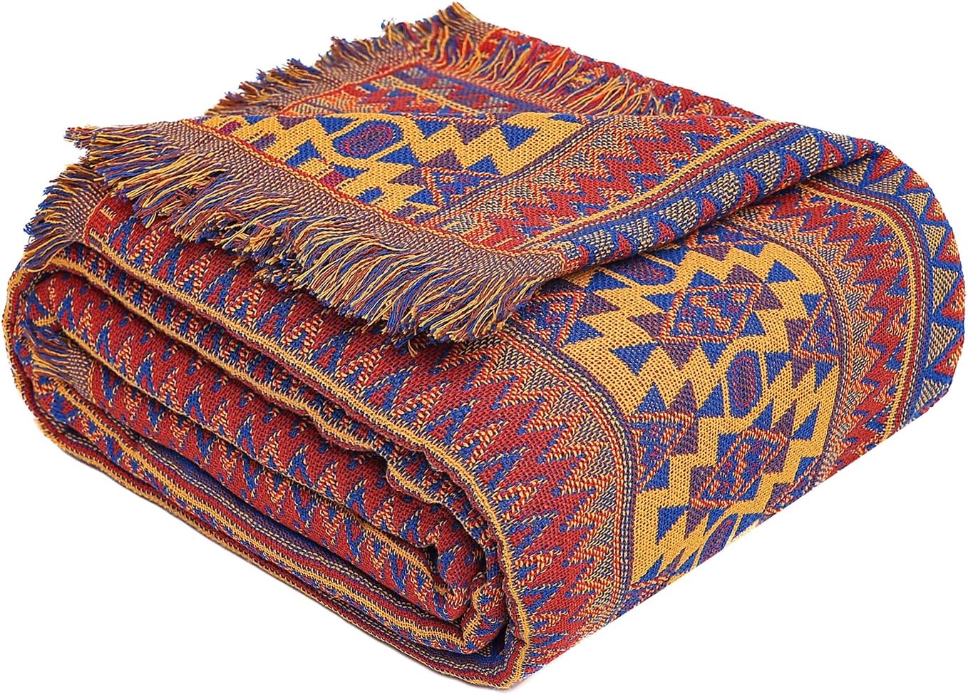VANJOROY Boho sofadecke tagesdecken, Wohndecke Couchdecke Überwurf mit ...