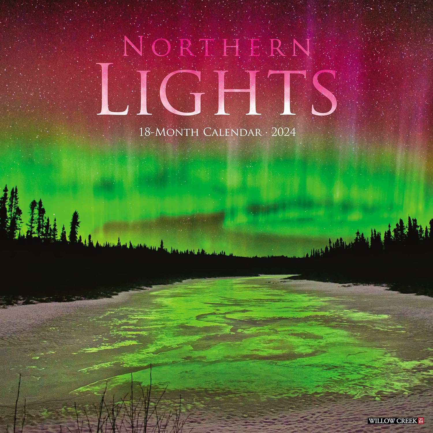 Northern Lights 2024 12 X 12 Wall Calendar : Willow Creek Press: Amazon ...