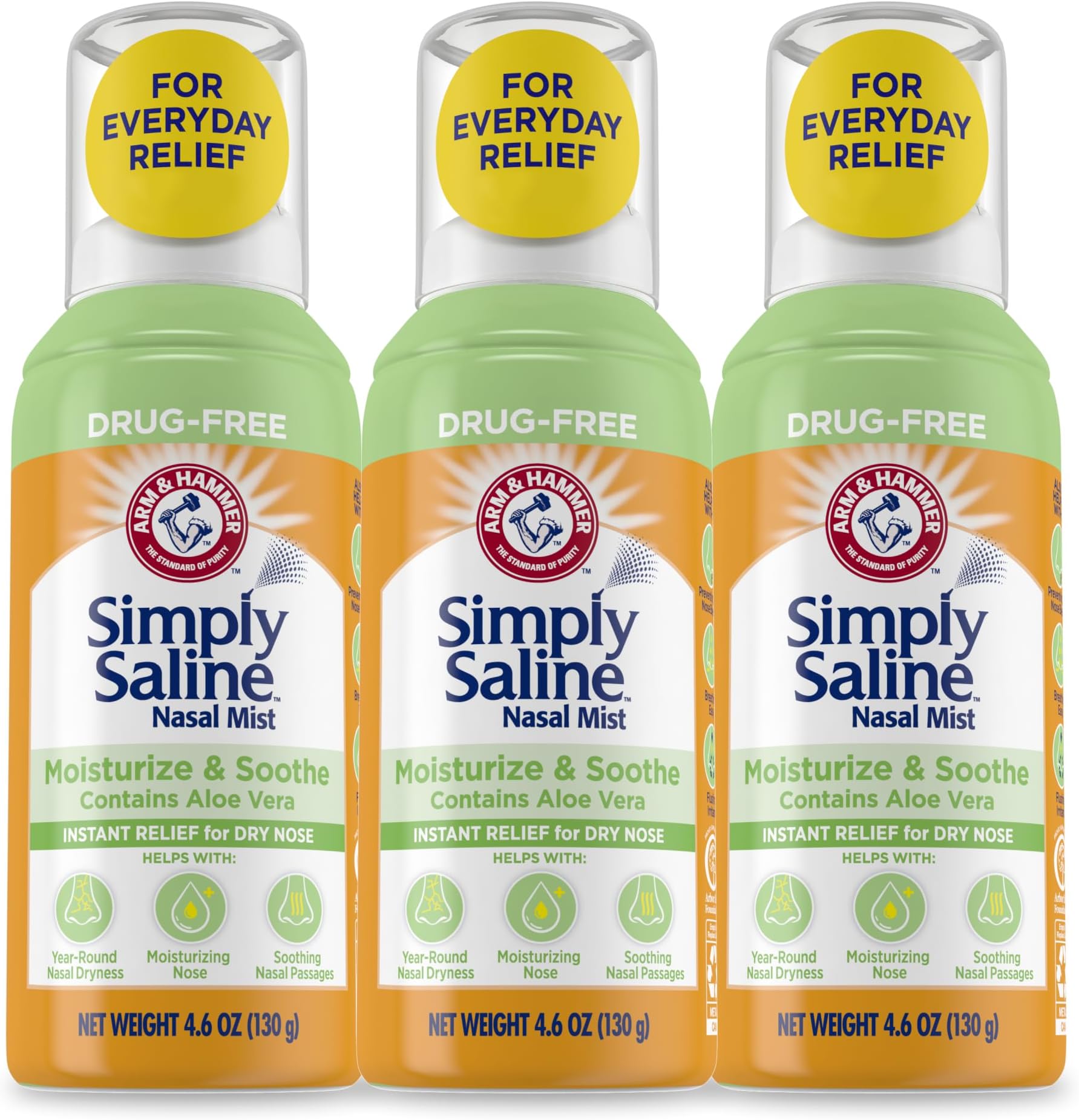 Amazon.com: NeilMed NasaMist All in One Multi Purpose Saline Spray, 6.3 ...