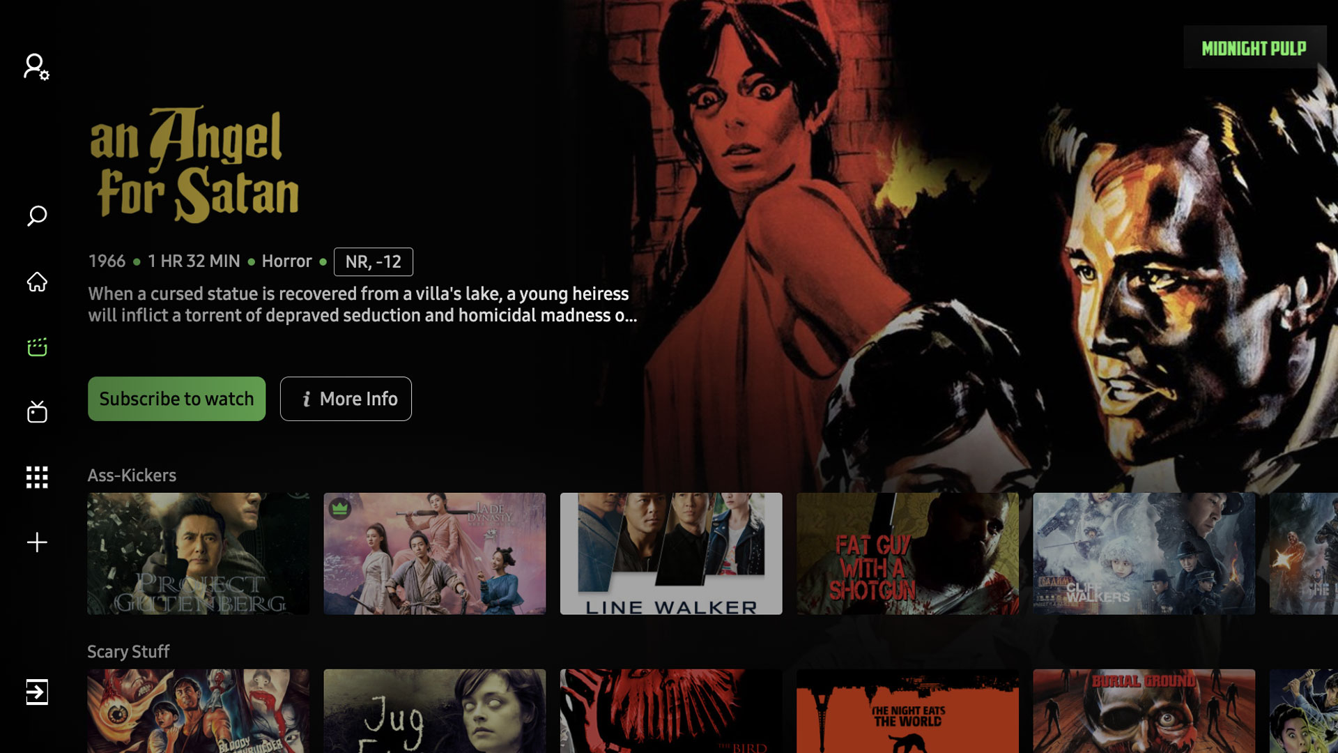 Midnight Pulp - Stream Something Strange - App on Amazon Appstore