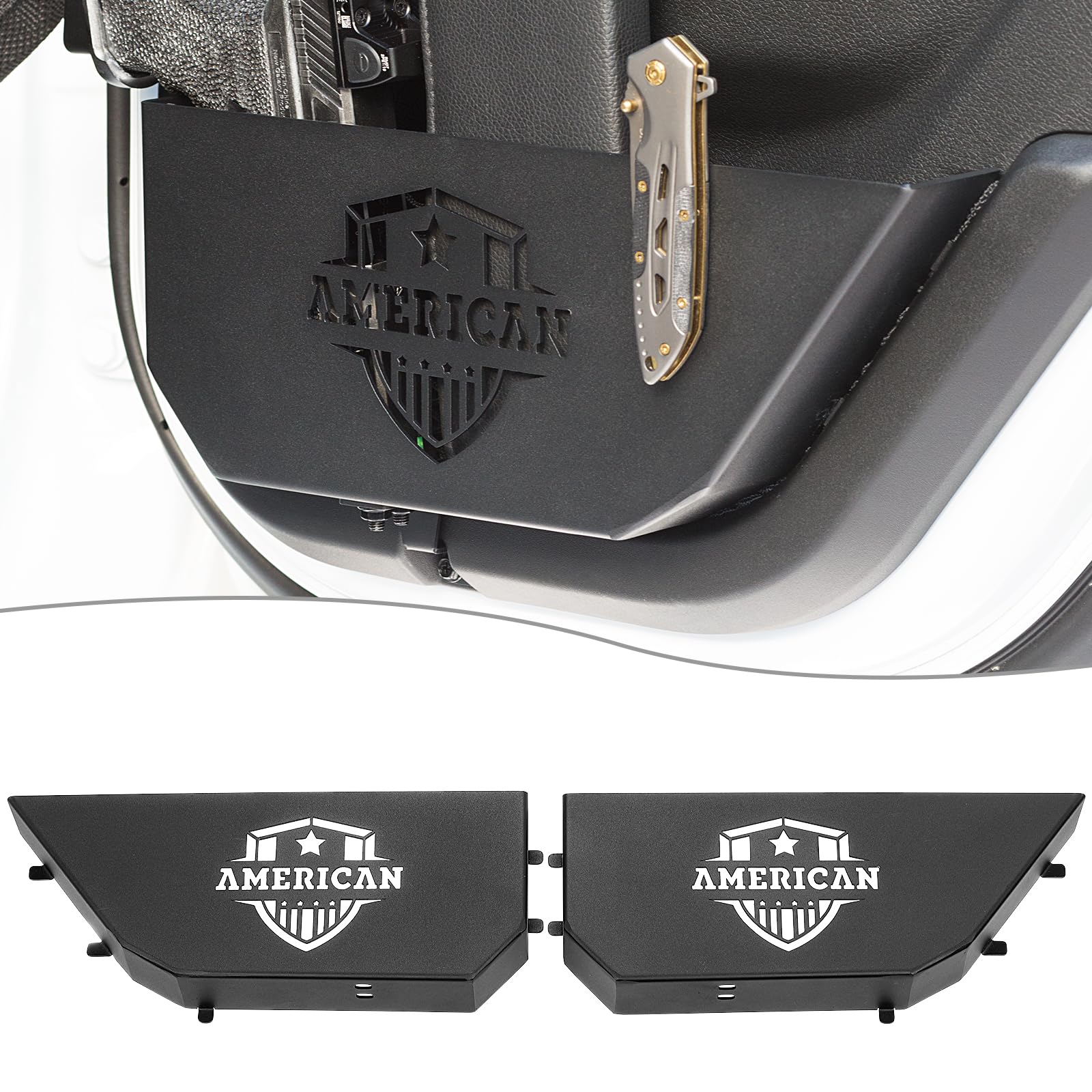 Snapklik.com : Piclafe Metal Rear Door Storage Pockets, Door Side ...