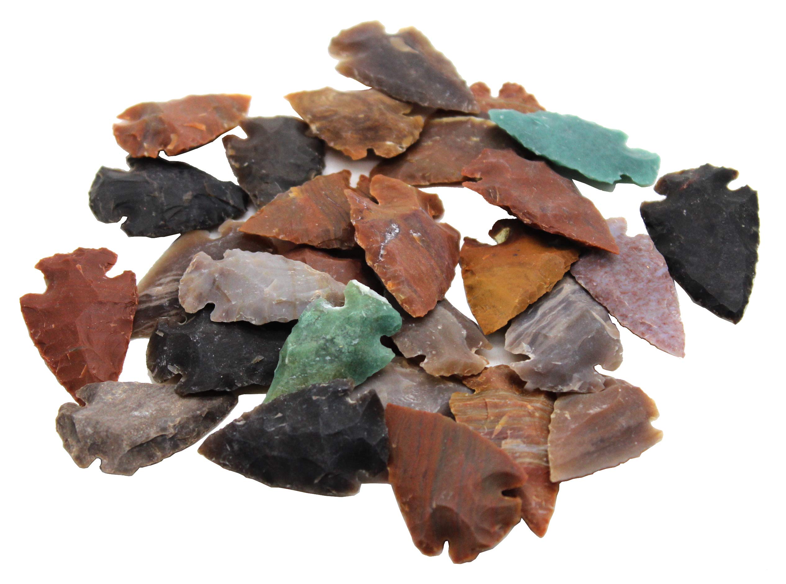 Indian Arrowheads Group Of 3 Arrowhead Artifacts Fossils & Artifacts