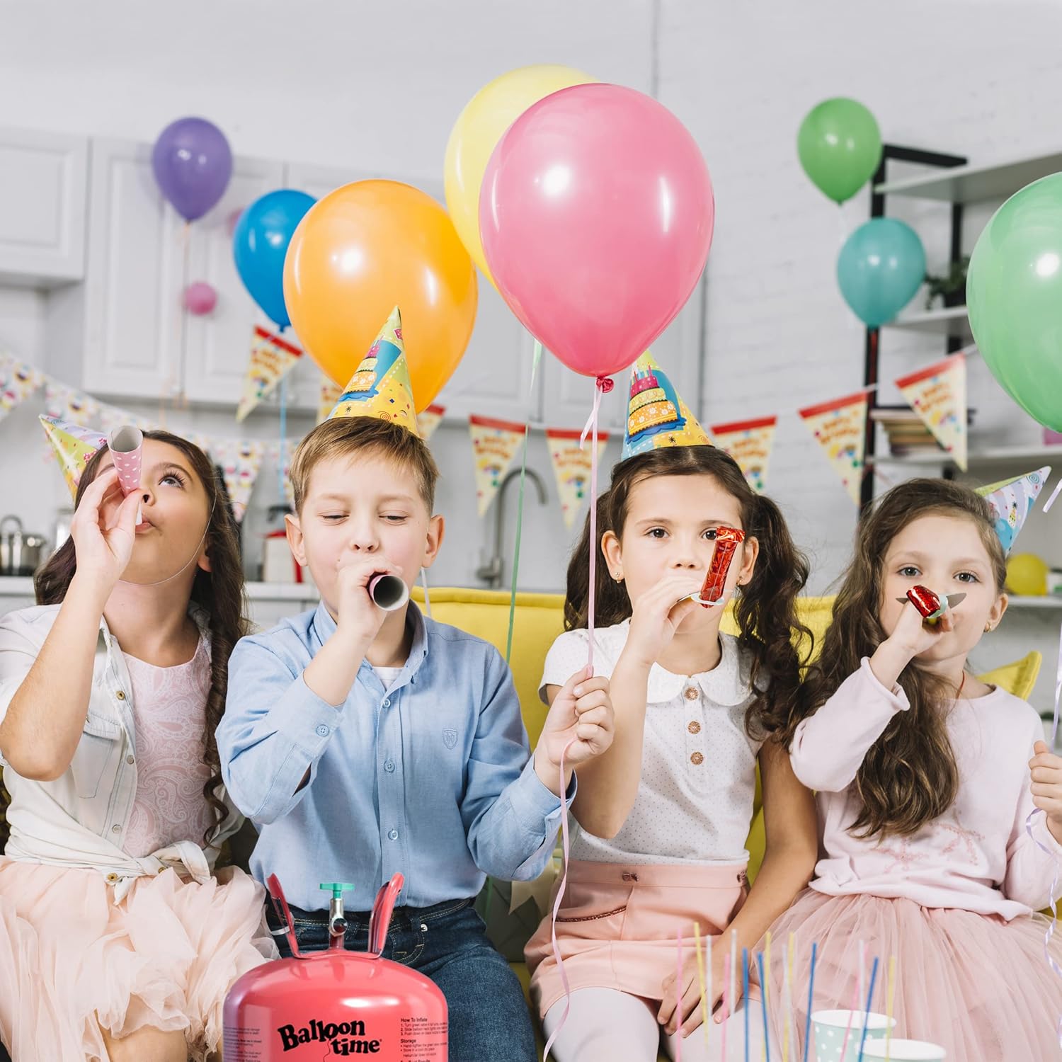 Tanque de helio para globos en casa, kit de bomba de globos de helio de ...