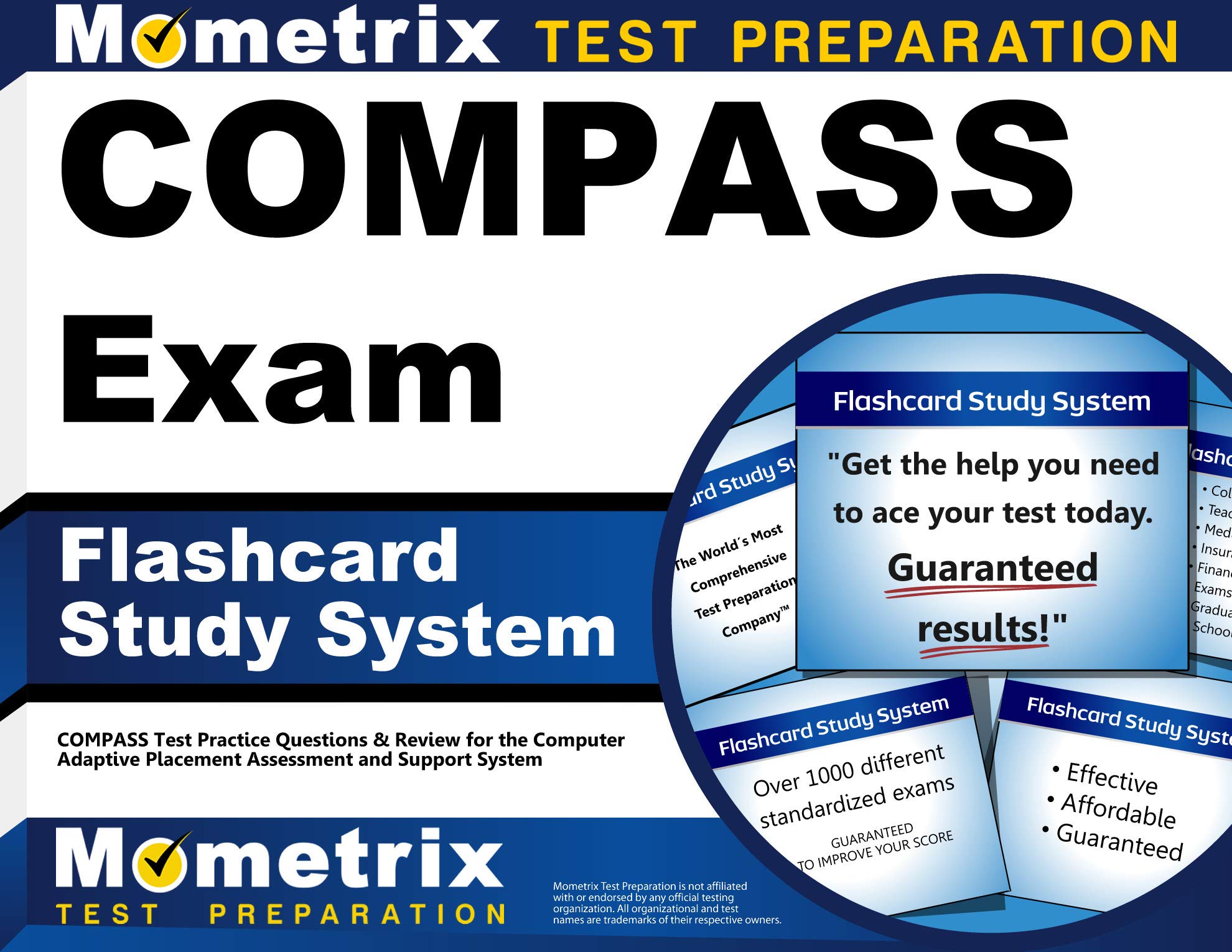 Amazon.com: COMPASS Exam Flashcard Study System: COMPASS Test Practice ...