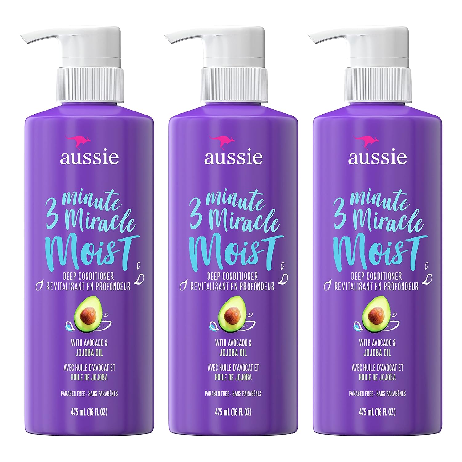 Amazon.com : Aussie Deep Conditioner, with Avocado. Paraben Free, 3 ...