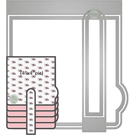 Amazon.com : Estivaux 3D Card Shape Die Cuts for Card Making ...