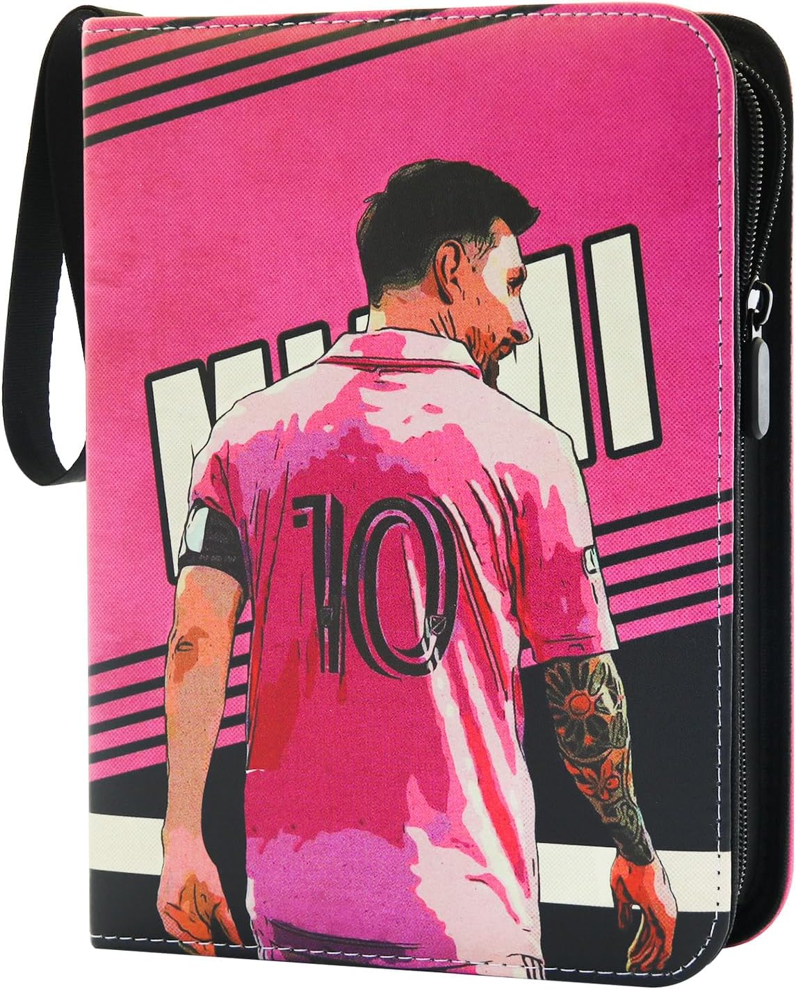 Amazon.com: LAISU Soccer Card Binder with 50 Removable Sleeves for 400 ...