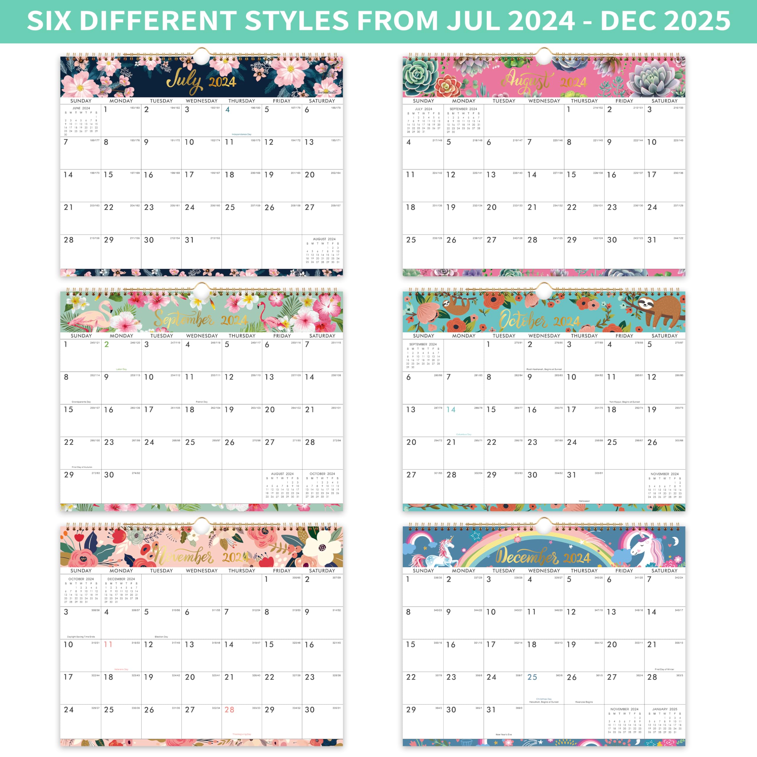Snapklik.com : 2025 Calendar - Wall Calendar 2025, Jan 2025 - Dec2025 ...