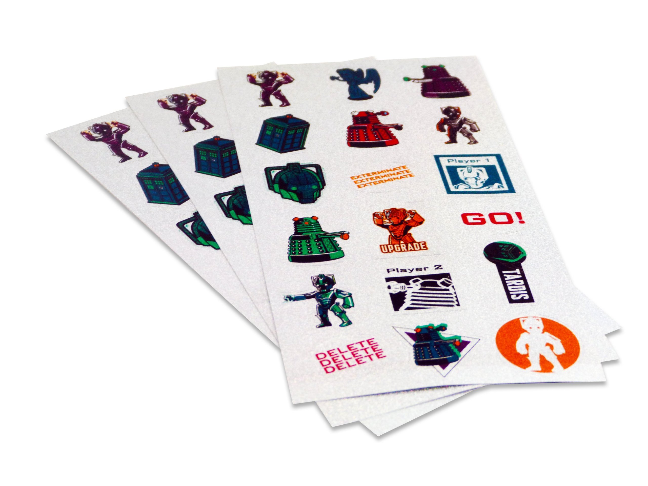 BBC Worldwide Doctor Who Sticker Mixed Set, Multi-colour : Amazon.co.uk ...