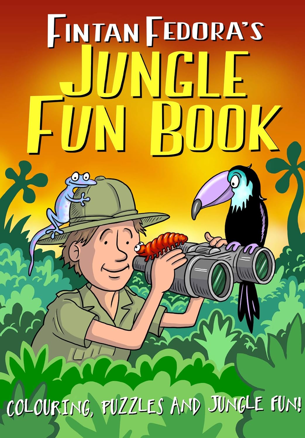Amazon | Fintan Fedora's Jungle Fun Book | Goddard, Clive | Children's ...