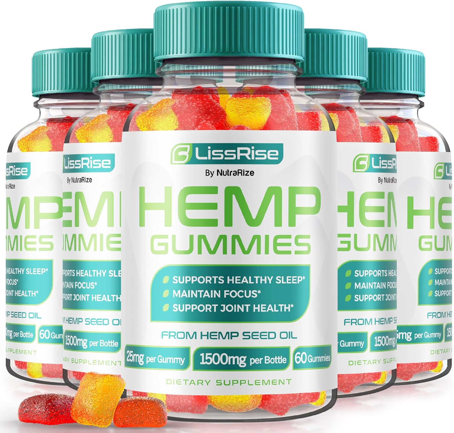 Amazon.com: (5 Pack) BlissRise Gummies, Bliss Rise Hemp Gummies for ...