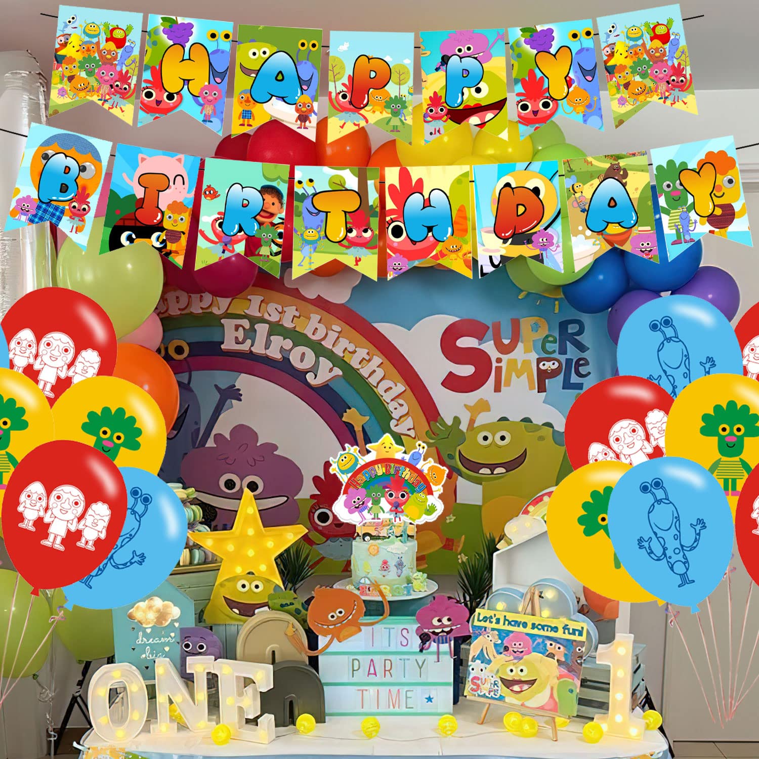 Snapklik.com : Super Simple Songs Party Decorations, Birthday Party ...