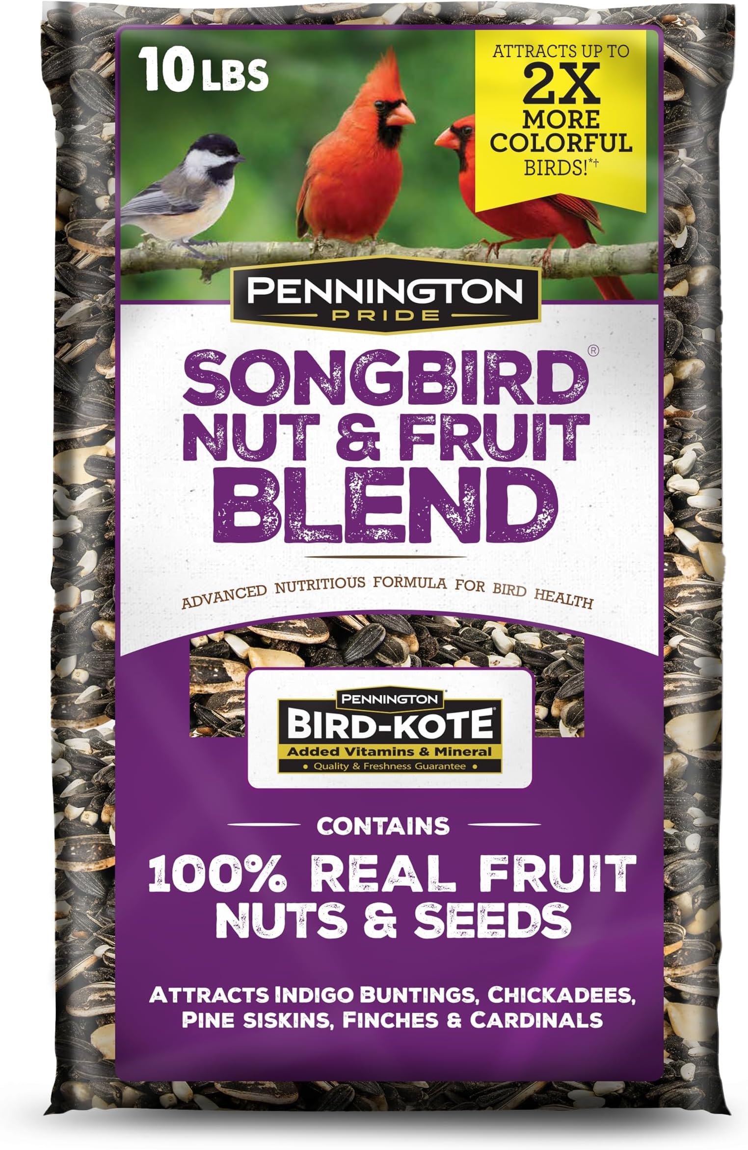 Amazon.com: 2-Pack of Mr. Bird All Season Fruit & Nut Wild Bird Seed ...