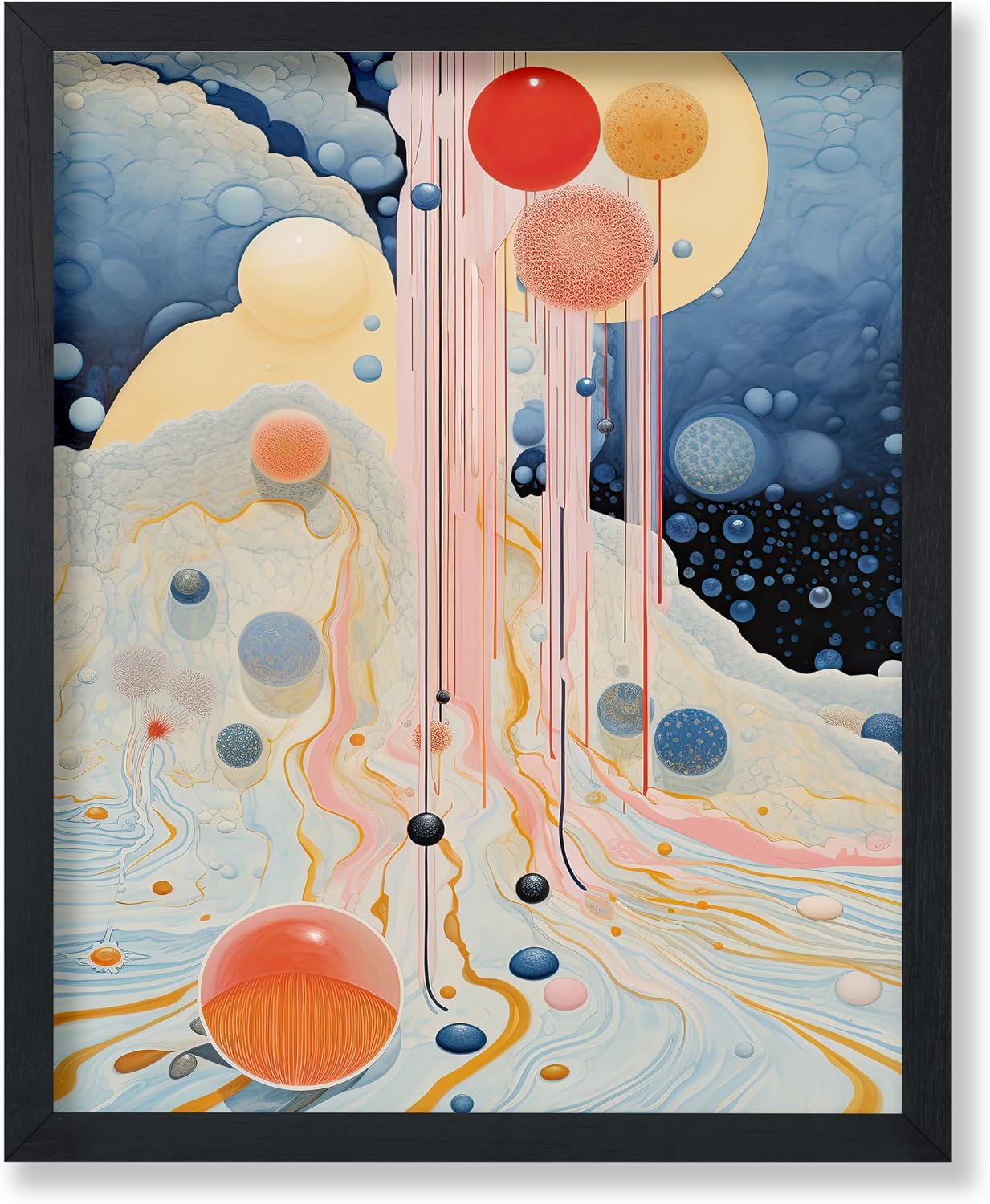 Amazon.com: Poster Master Trippy Bubble Print - Psychedelic Poster ...