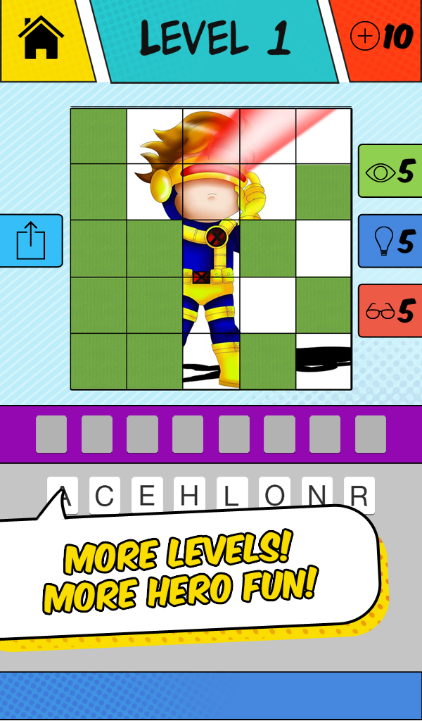 Name That Hero - Super Photo Puzzle Game for SuperHeroes and Villains ...