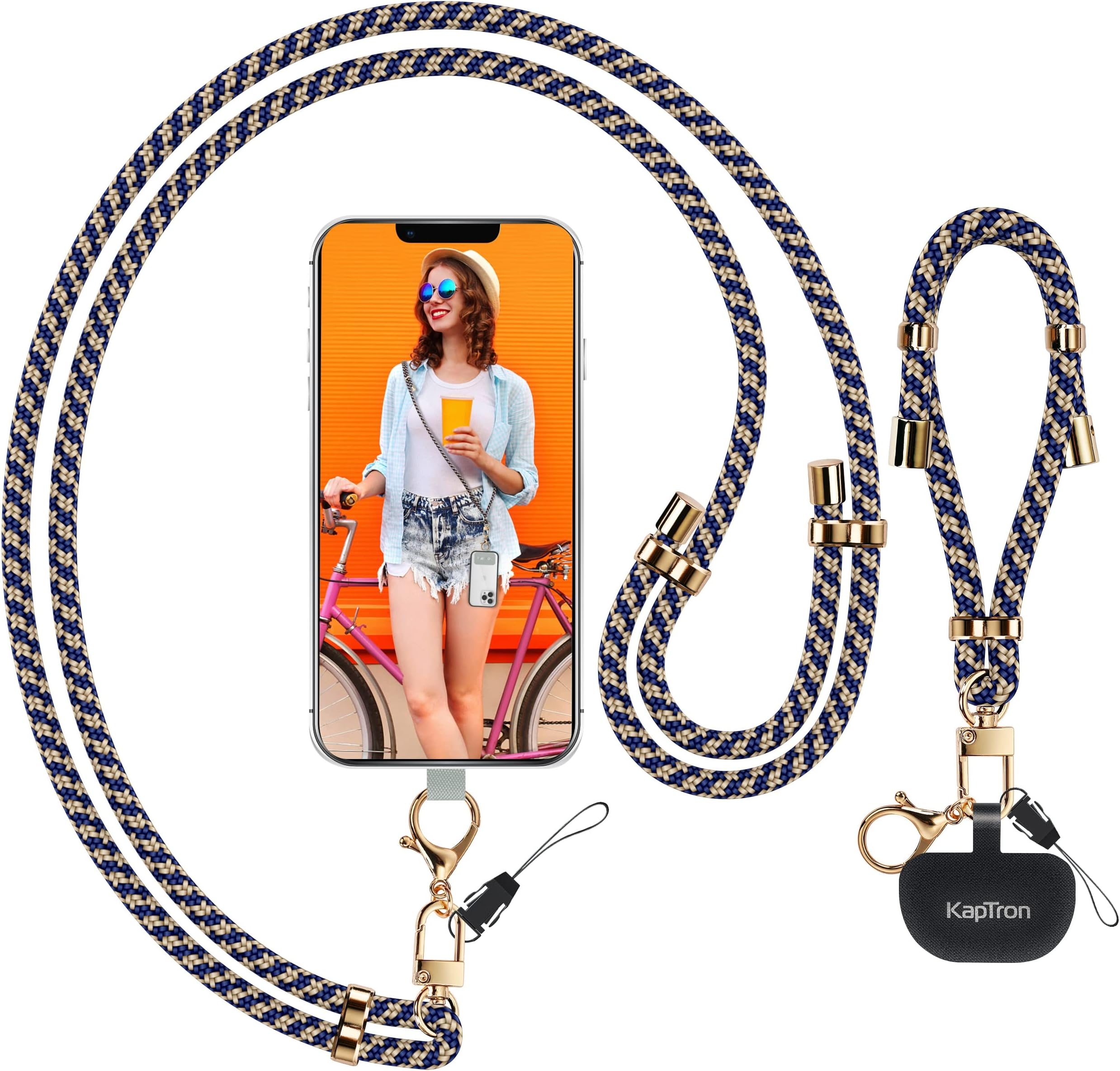 Amazon.com: MoKo Phone Lanyard Crossbody, Adjustable Cell Phone Lanyard ...