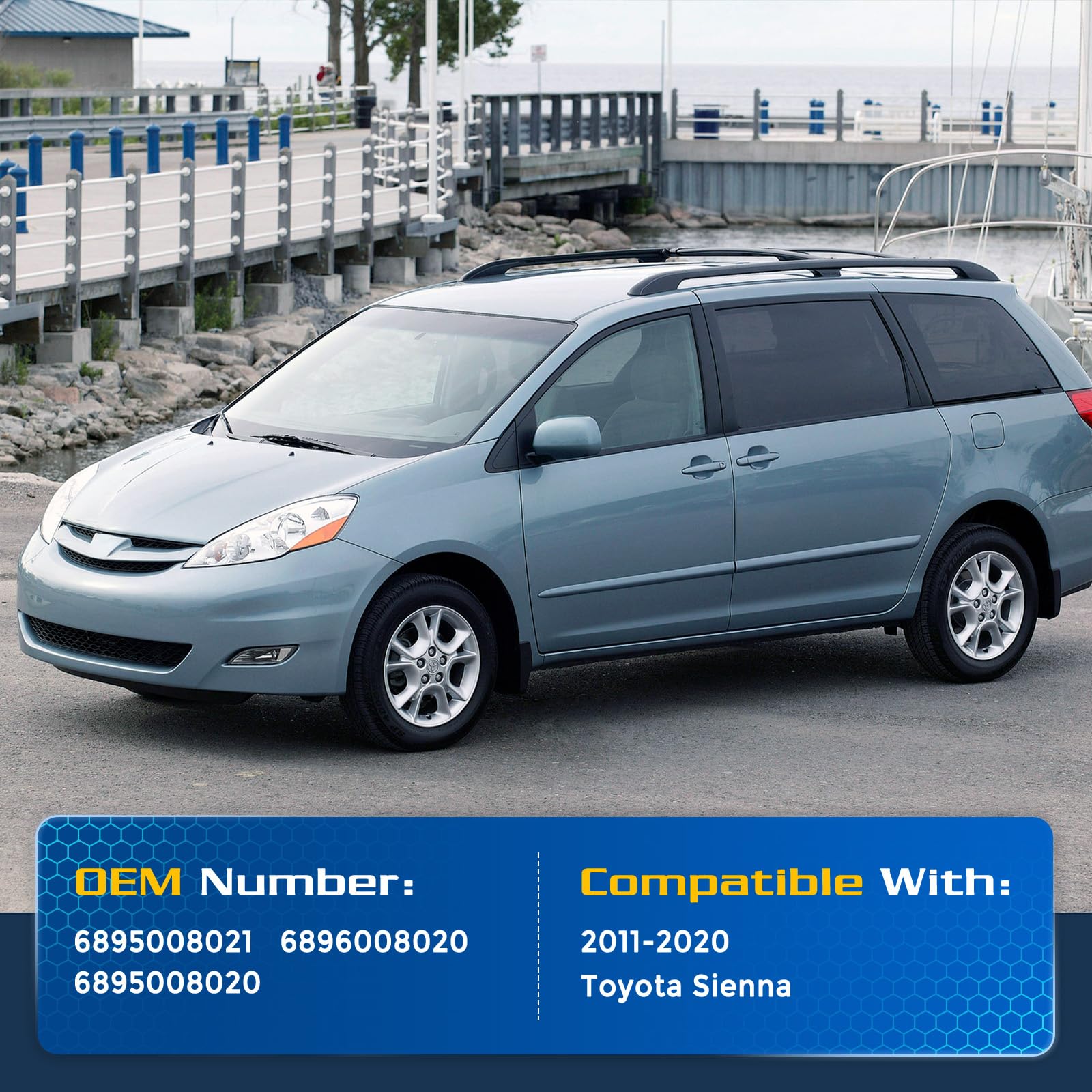 Snapklik.com : ARANA PM1124 Rear Hatch Struts For Toyota Sienna 2011 ...