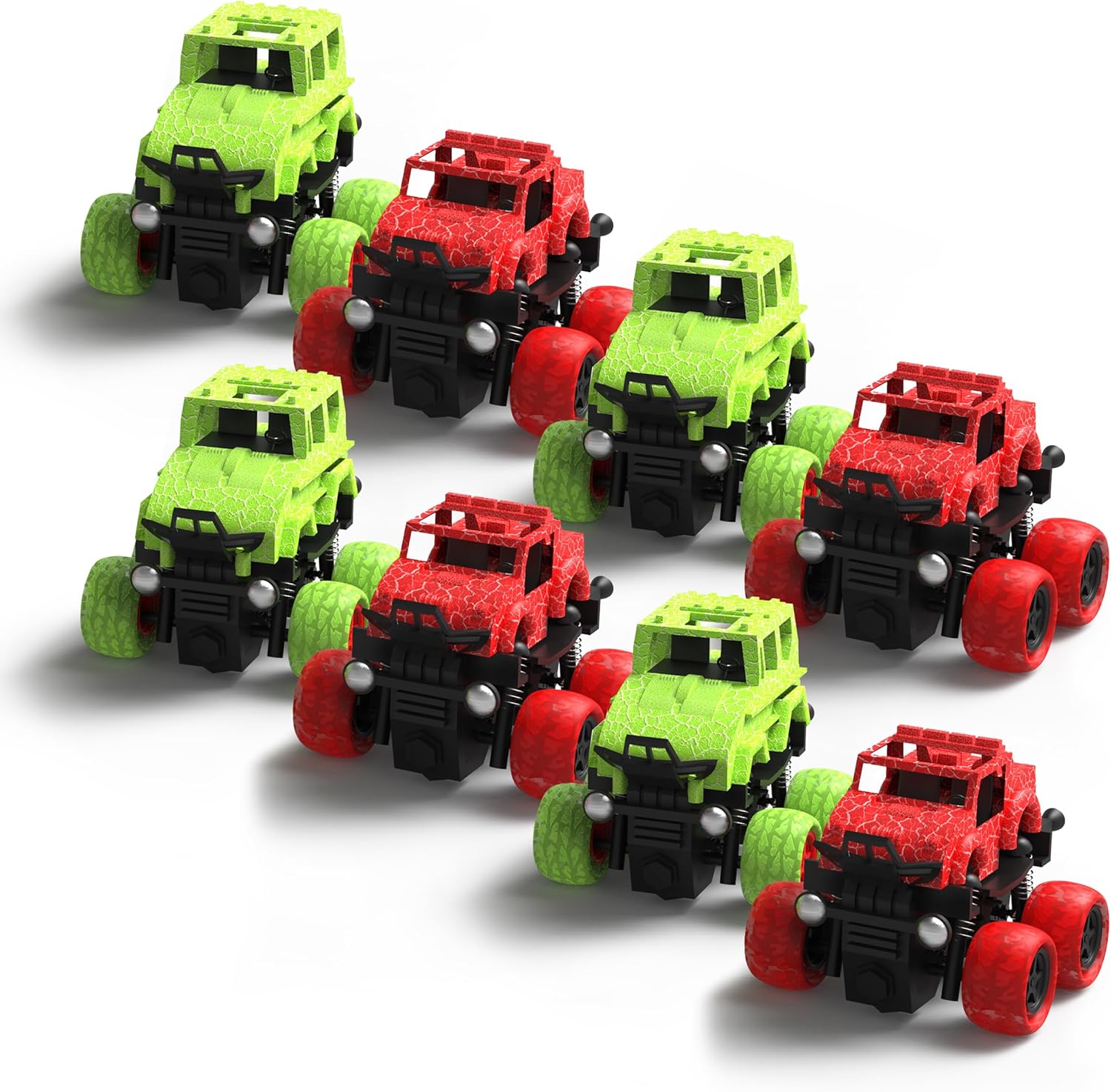 Amazon.com: Emobii 4x4 Power Trucks, Truck Toys Bundle Pack (8 Pack ...
