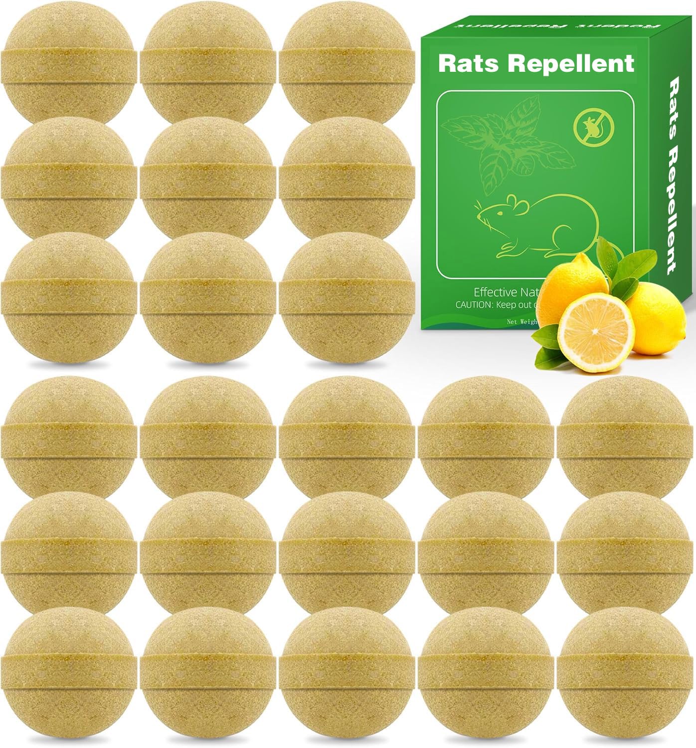 Amazon.com: 24 Pack Natural Mouse Repellent Peppermint Oil for Repels ...