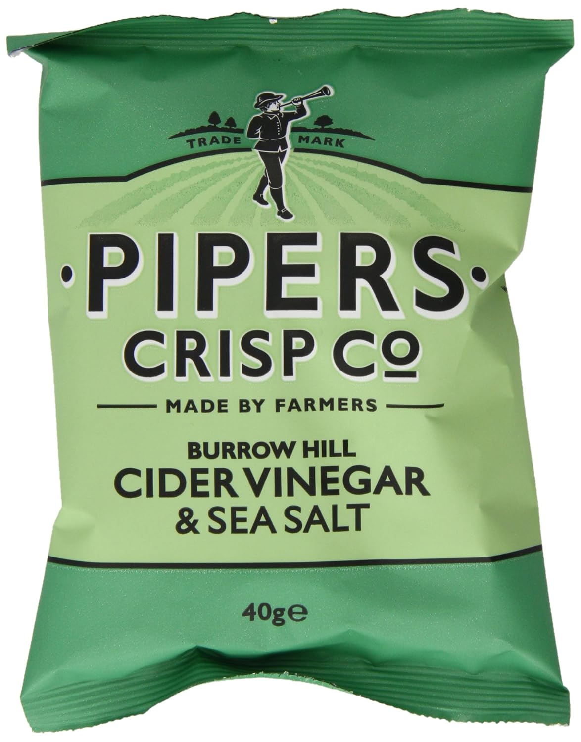 Pipers Crisps Jalapeno & Dill Pack of 24 Crisps Food Cupboard Food & Drinks
