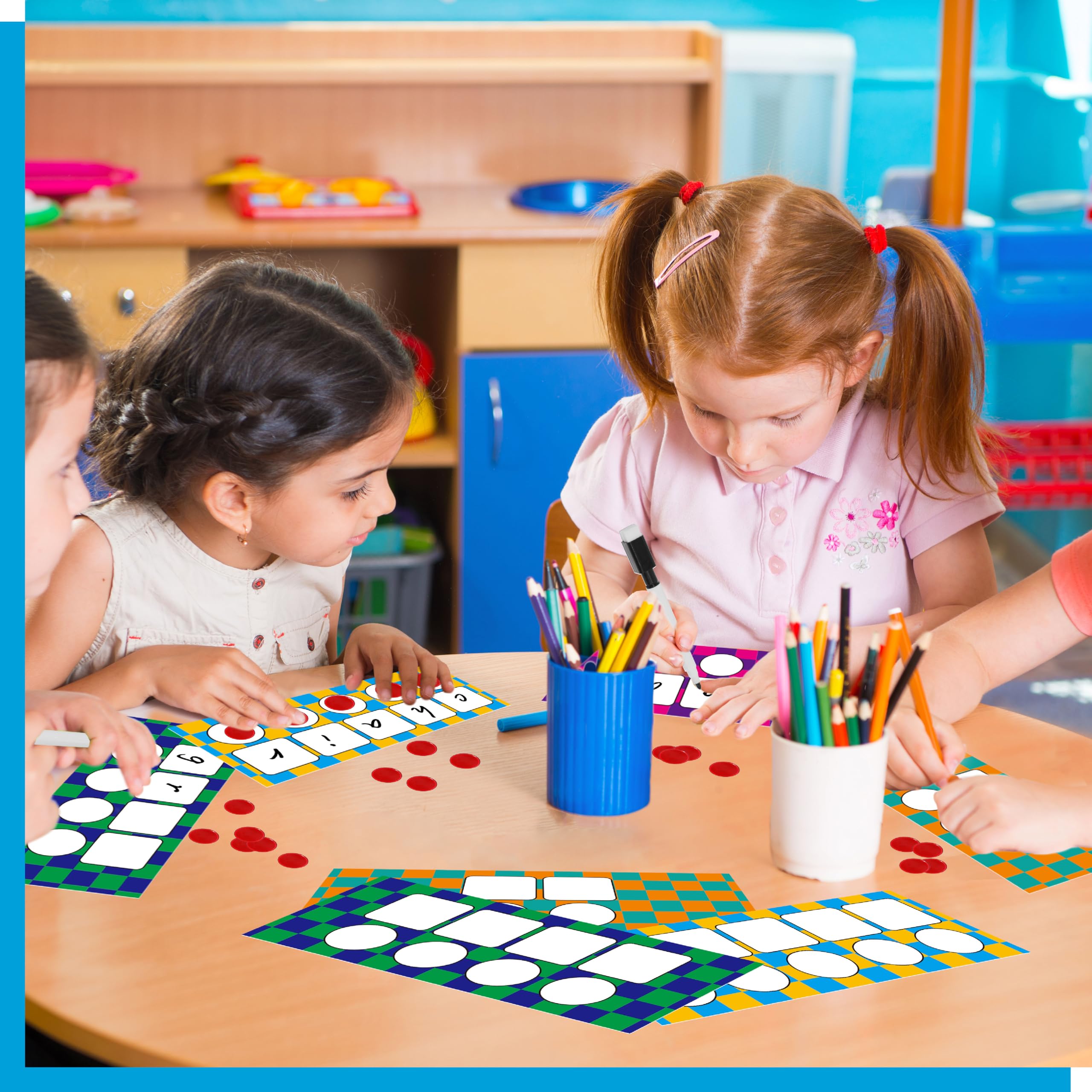 Snapklik.com : Sound Box Phonic Games, 28 PCS Dry Erase Mats & 100 ...