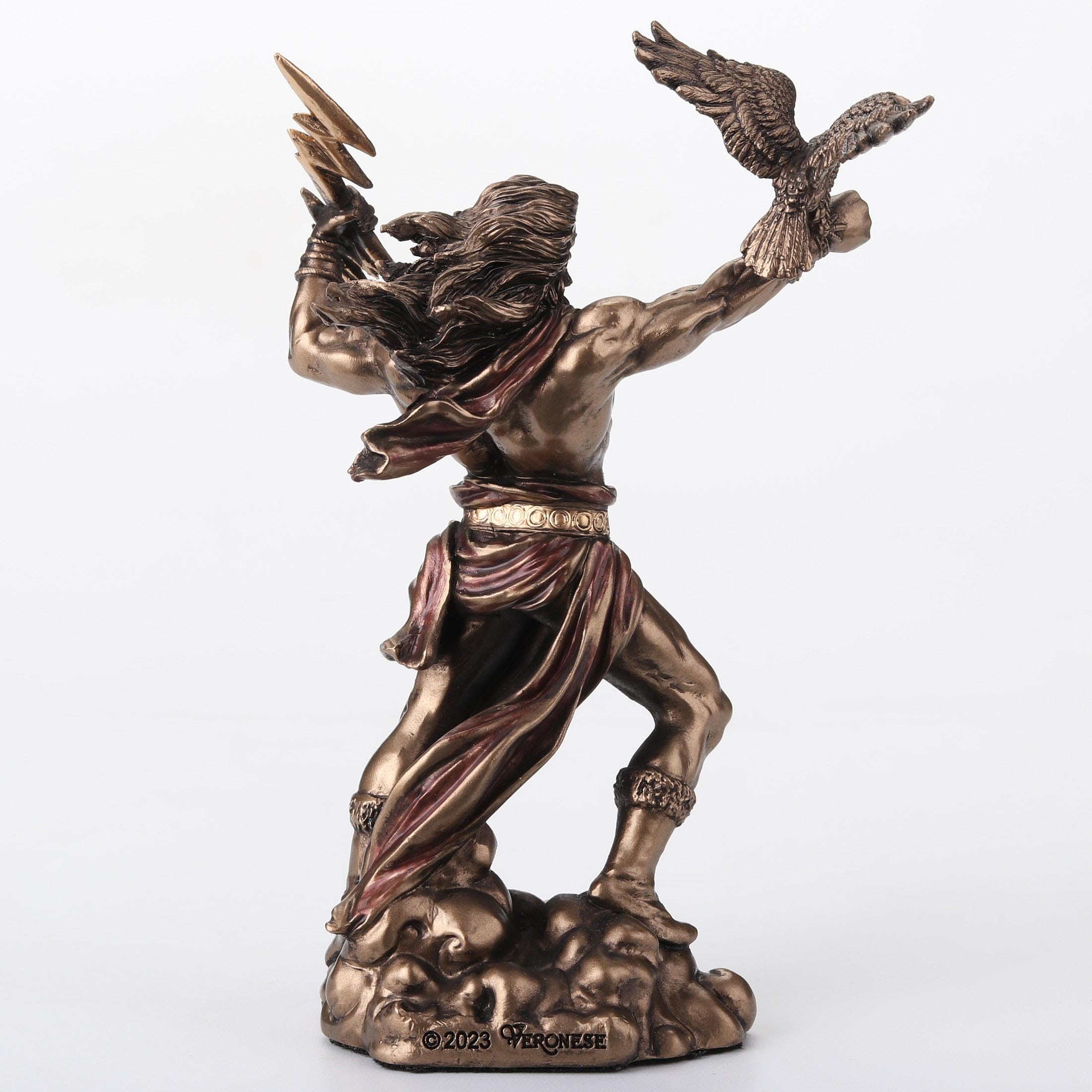 Zeus Figurine Decorative Statue God Greek Olymp Veronese Set 12 Twelve