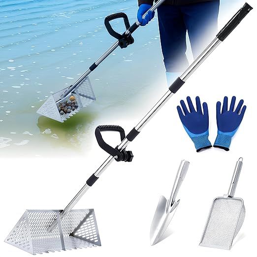 Amazon.com : Sand flea rake for Beach Shark Tooth Sifter for The Beach ...