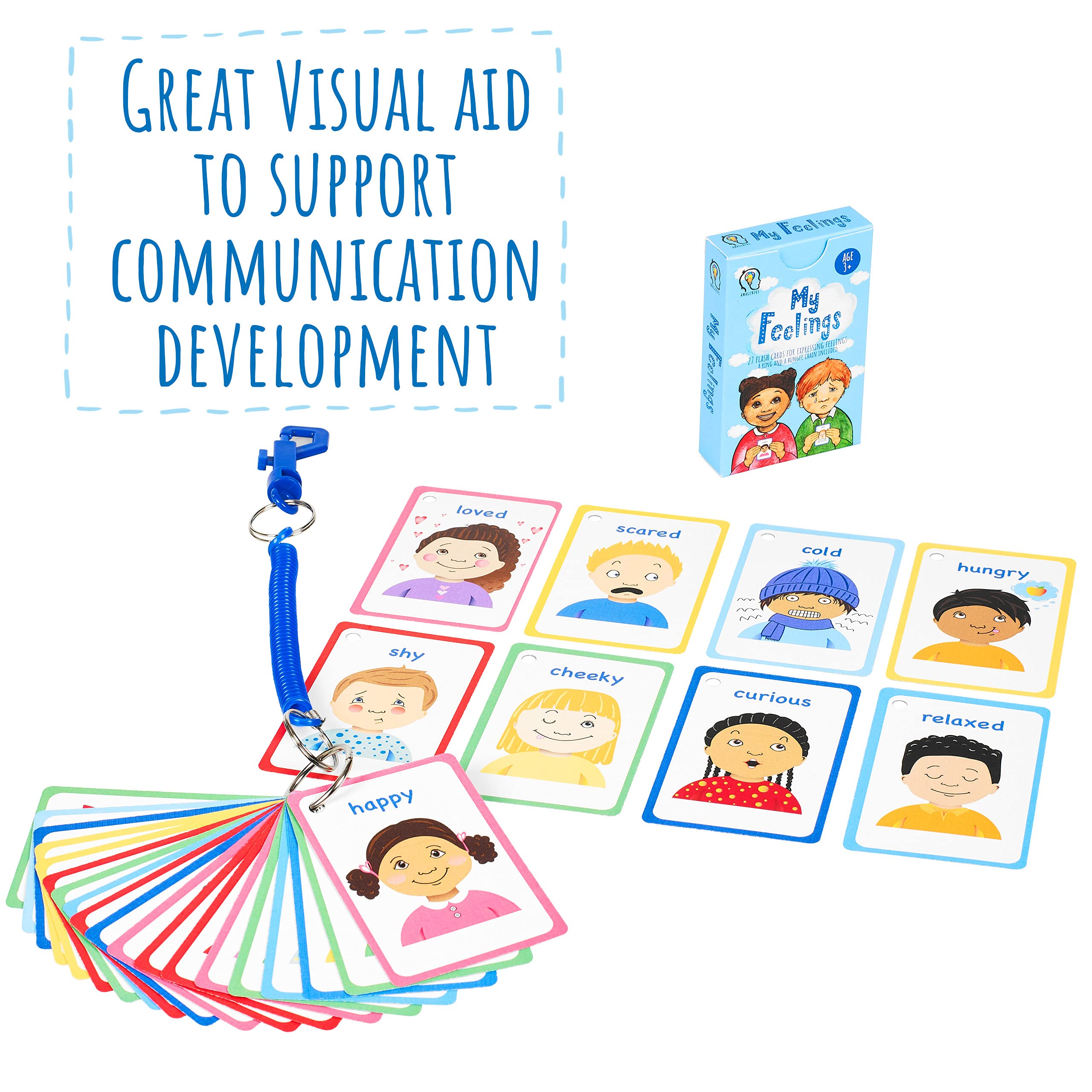 My Feelings and Emotions Flashcards For Special Needs, Autism as Cue ...