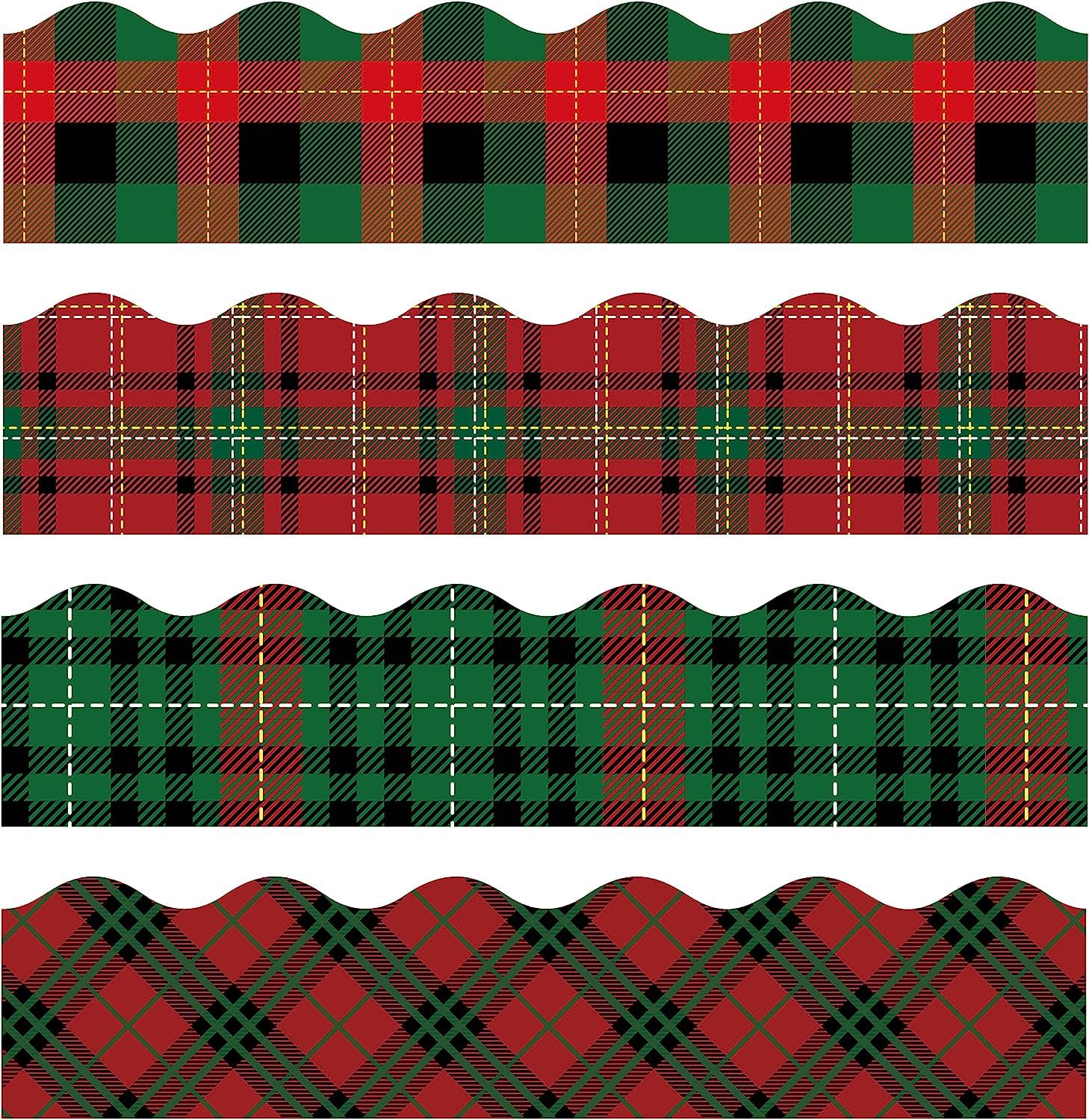 Green Checkered Border