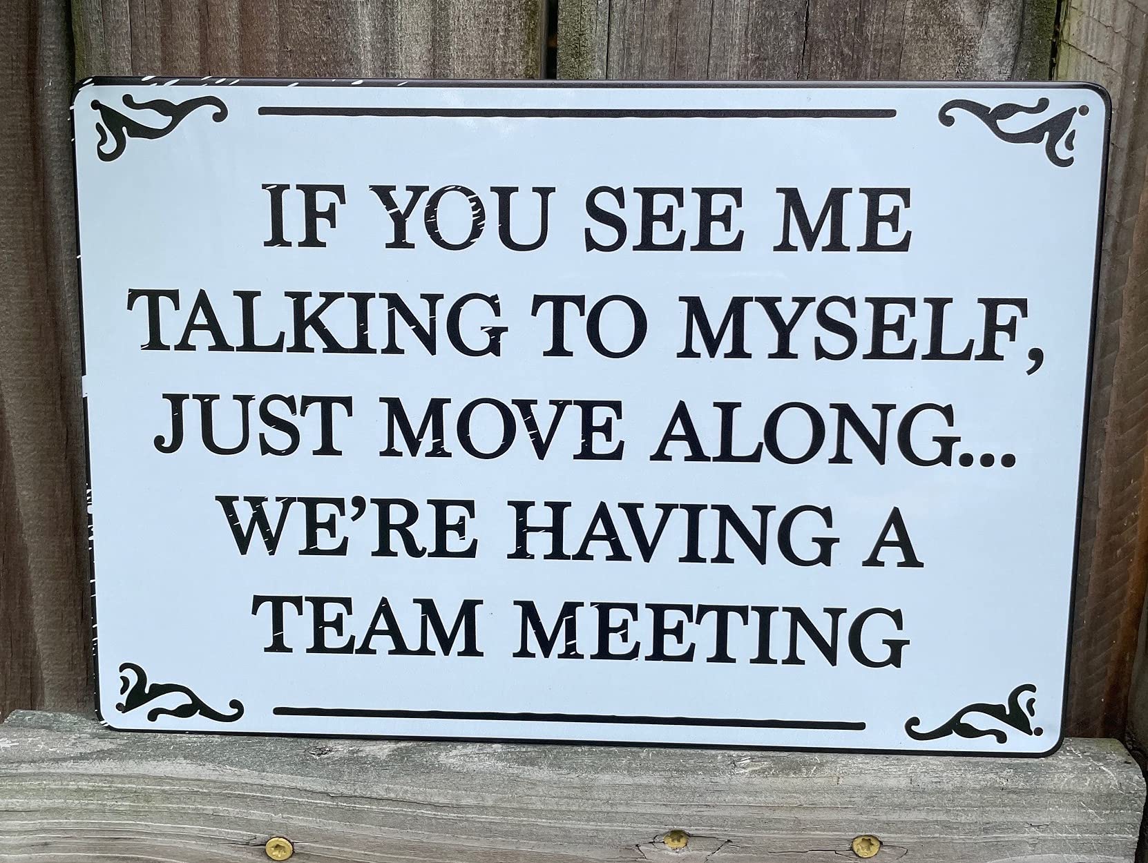 Staff Meeting Sign